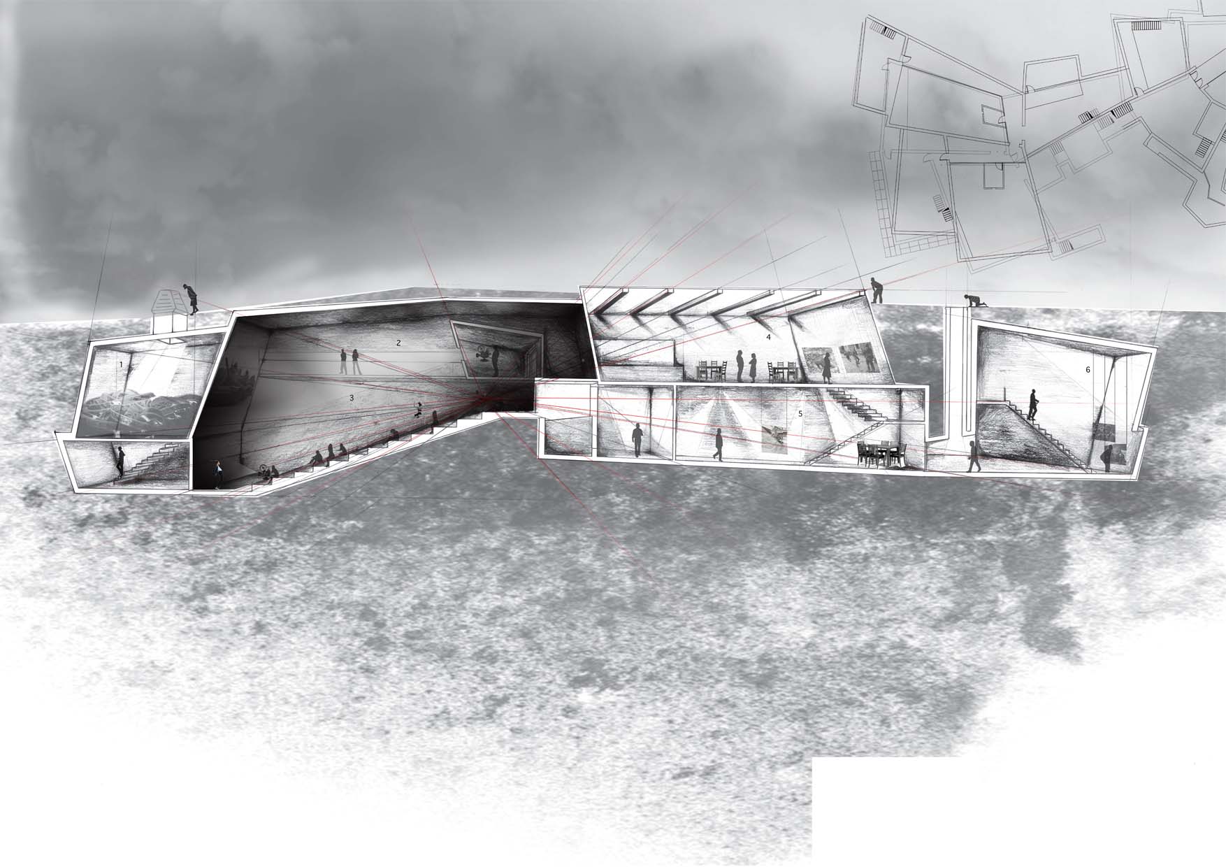 Sectional Drawings - Oliver Adamson