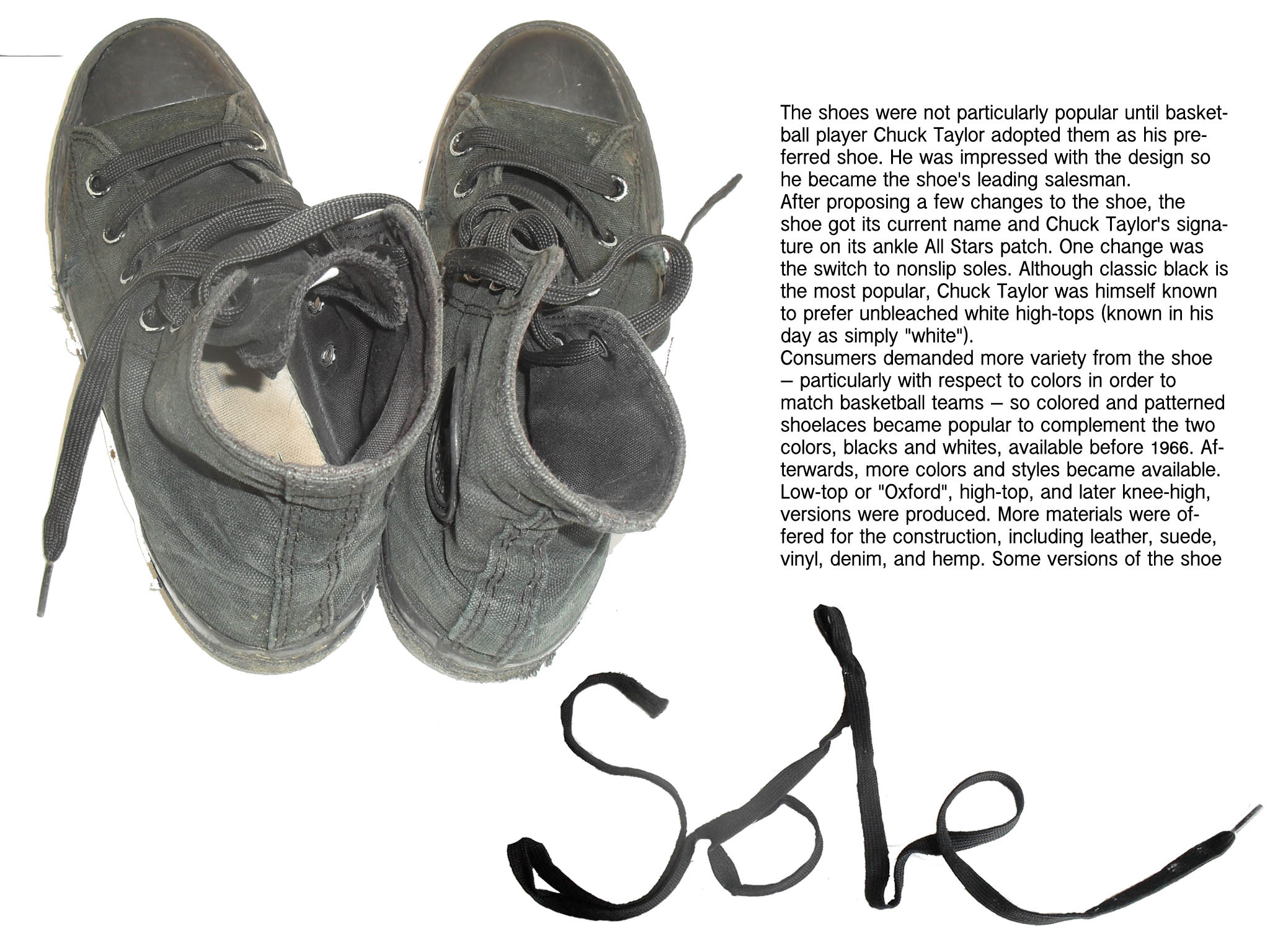 Shoe Typography - Ashley Ware