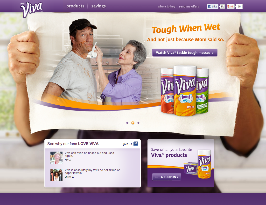 Viva.com Visual Redesign - Amy Small / ACD / Work