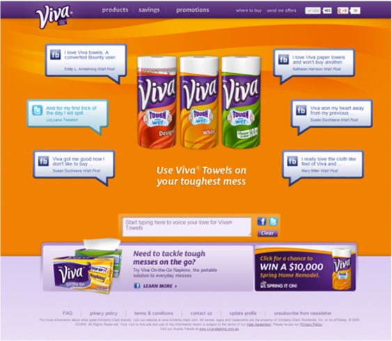 Viva.com Visual Redesign - Amy Small / ACD / Work