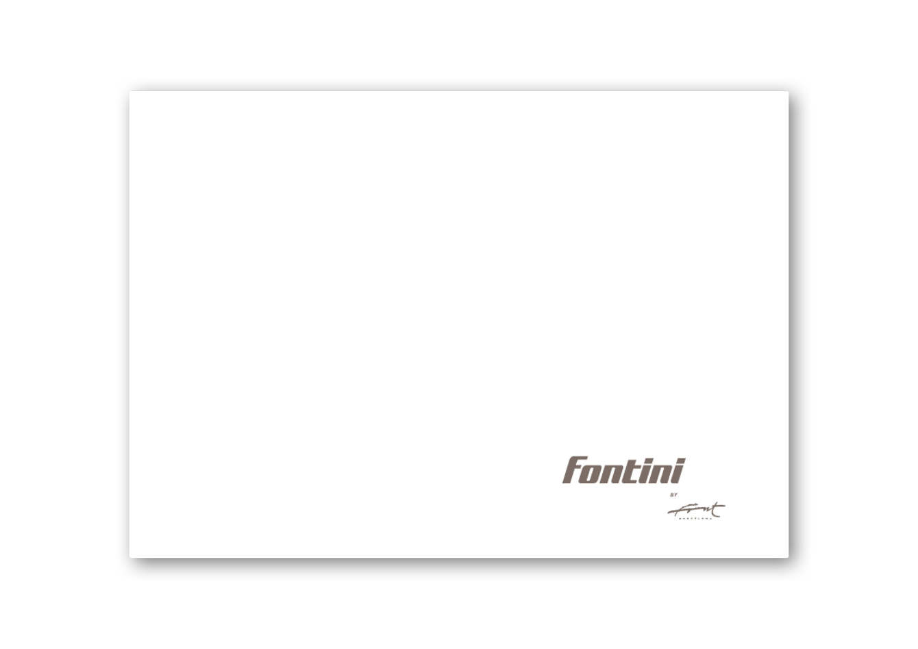 Catalogue Design - Fontini - annacervera