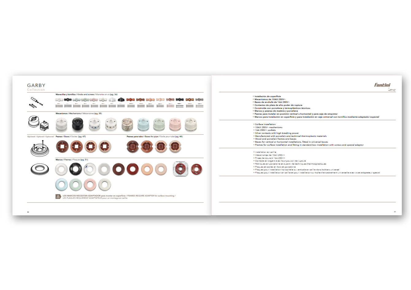 Catalogue Design - Fontini - annacervera