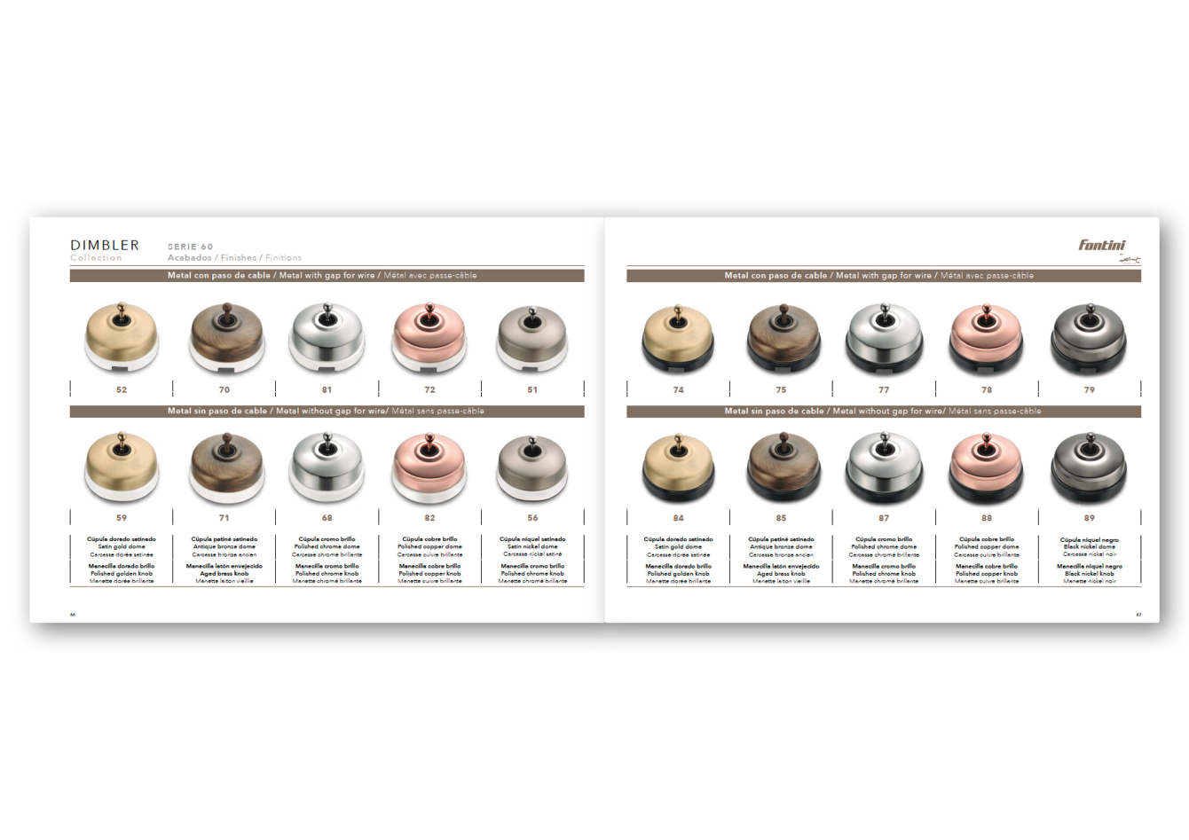 Catalogue Design - Fontini - annacervera