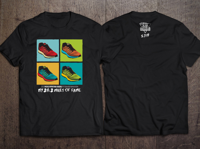 Pittsburgh Marathon T-shirts - Portfolio of Casey Rogers