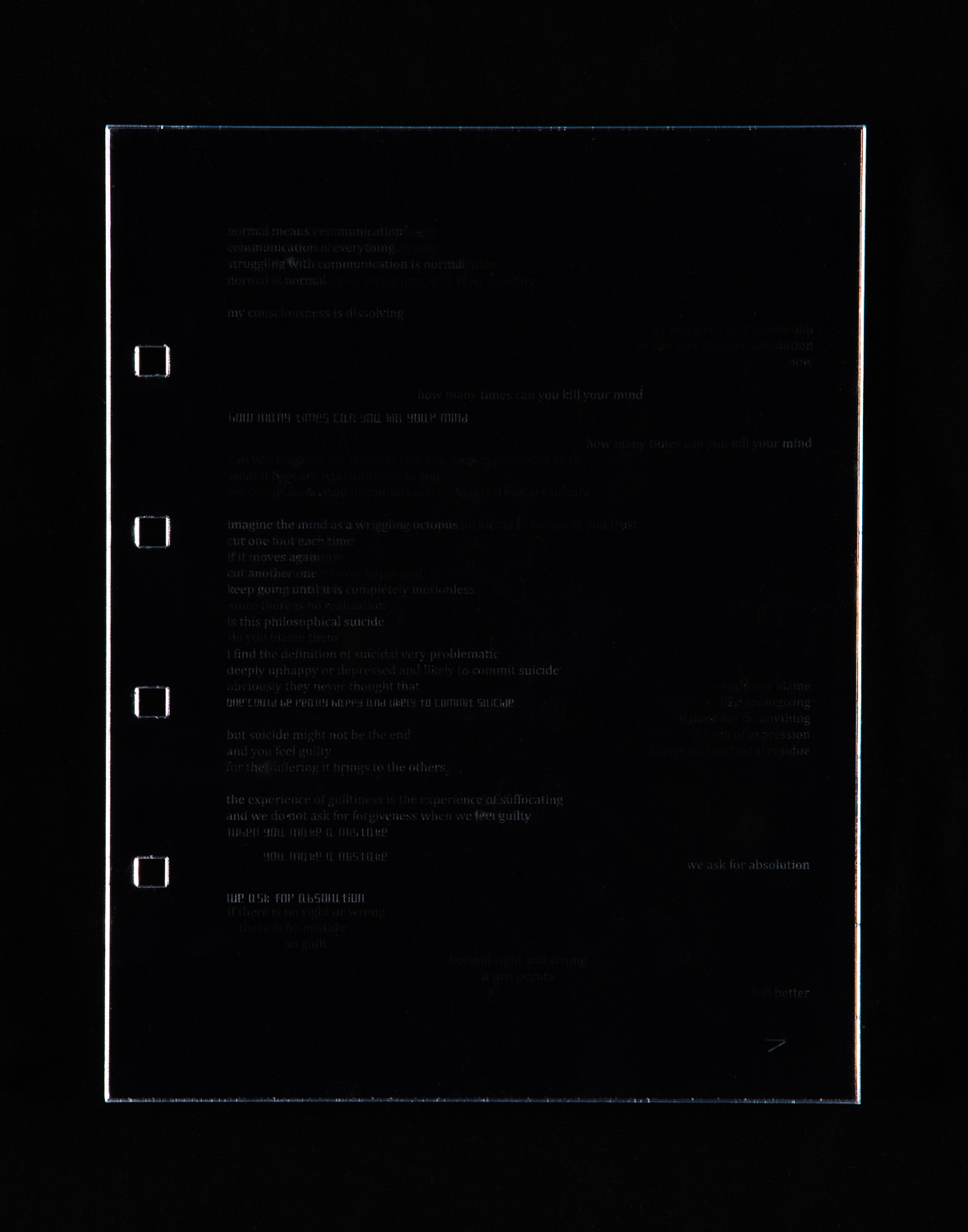 The Book of Clarity 清醒之书 - Ranran Fan