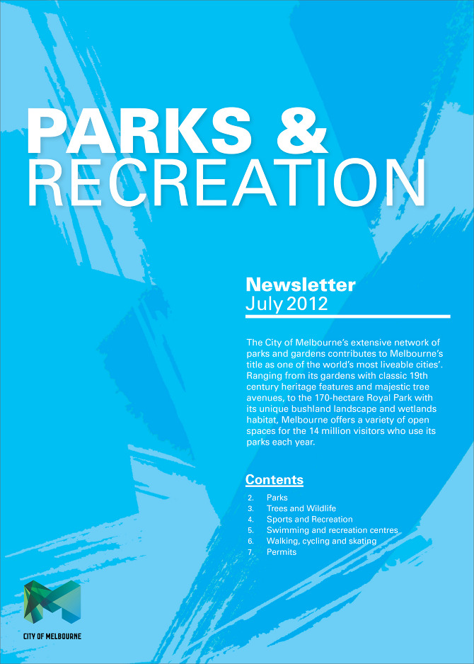 Parks & Recreation—Newsletter - Aaron Sammut