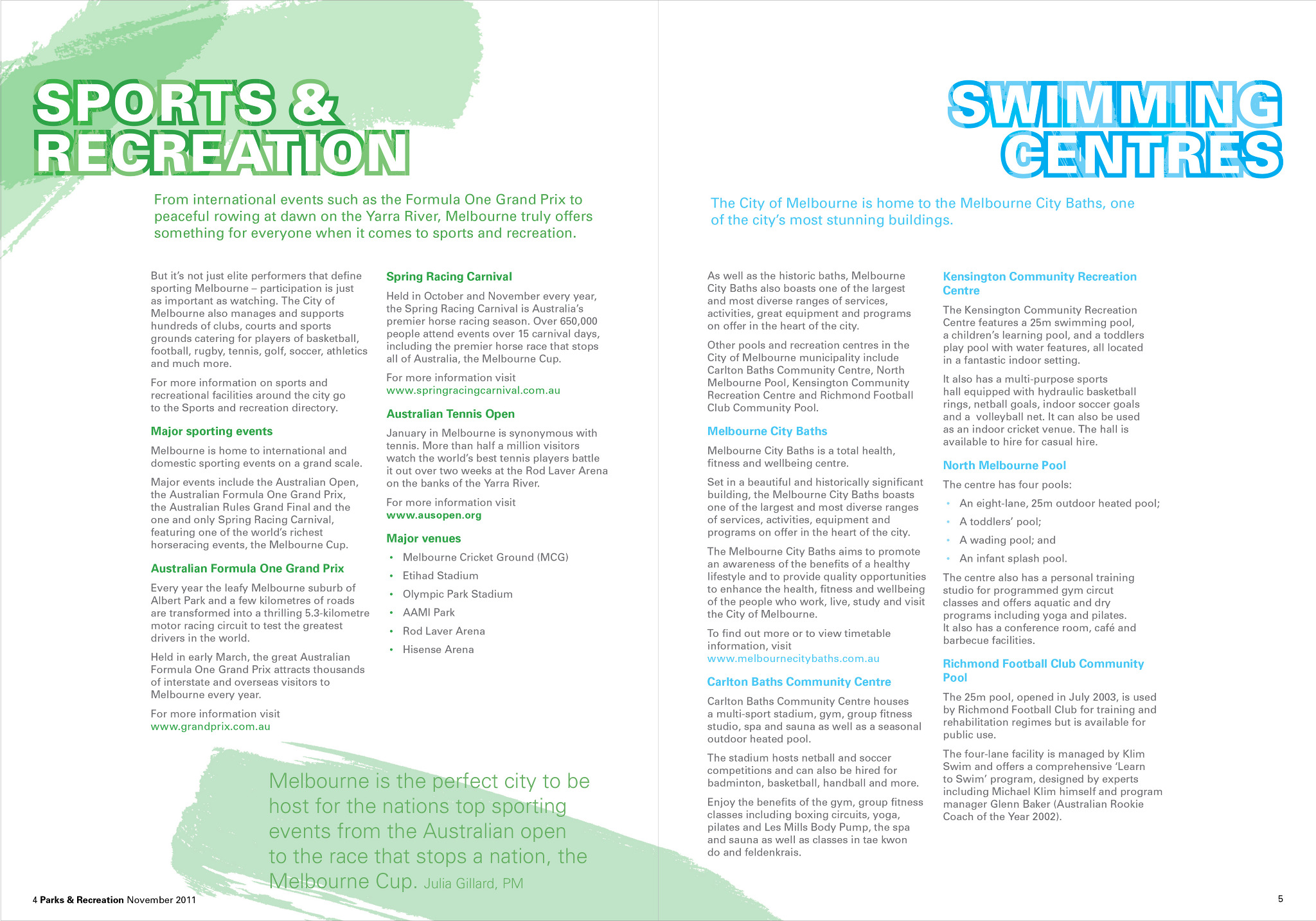 Parks & Recreation—Newsletter - Aaron Sammut