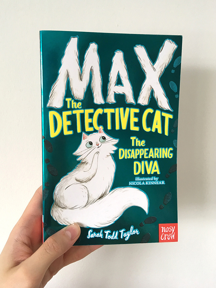Max the Detective Cat The Disappearing Diva - Nicola Kinnear Illustration