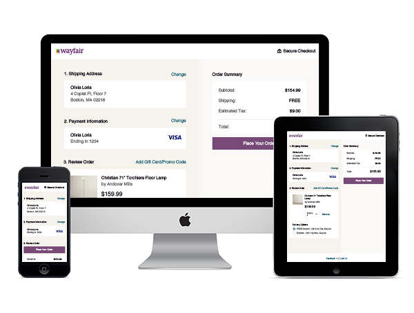 Wayfair: Responsive Checkout - Olivia Loria