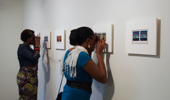 Slide: Polaroid Stereographs by Dave Broda - Colleen Woolpert