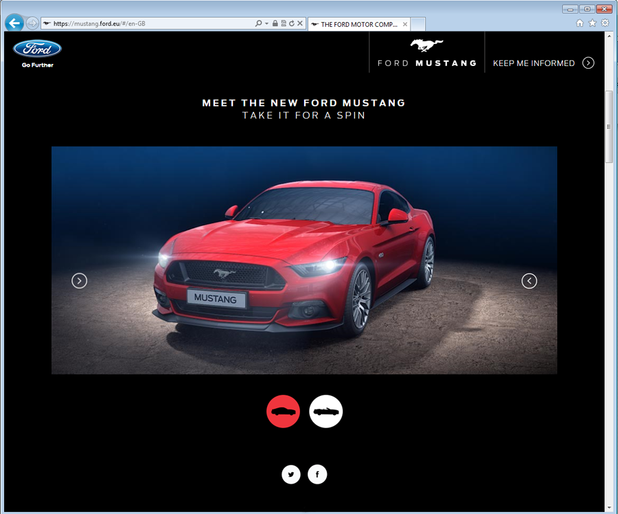 Ford Mustang - The Road Awaits - Janaina Scalise