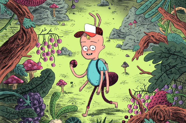 Pickle The Curious Ant - Children's Book - Jamie Coe Illustration