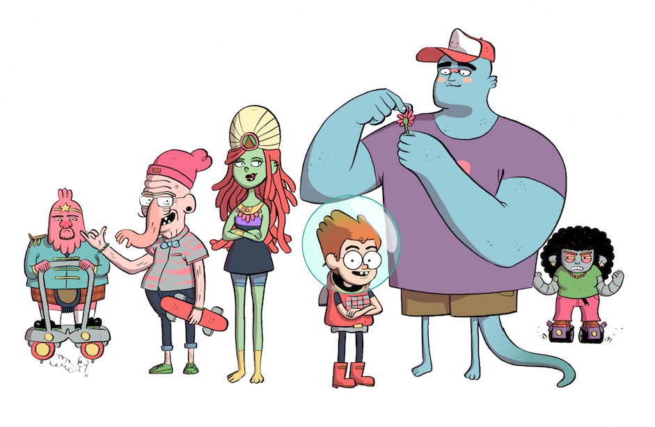 Cartoon Show Character Designs - Jamie Coe Illustration