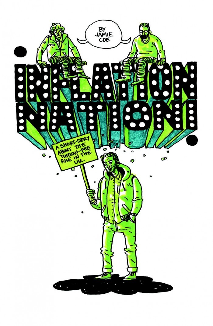 'Inflation Nation' graphic novel - Jamie Coe Illustration