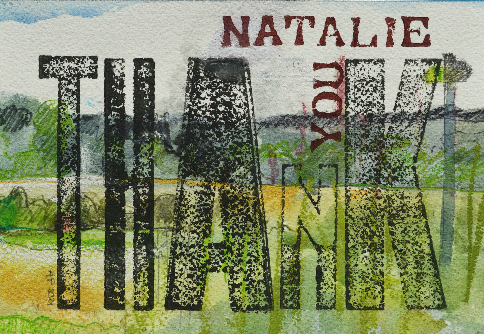 Thankyou Natalie - Arty Pumpkin