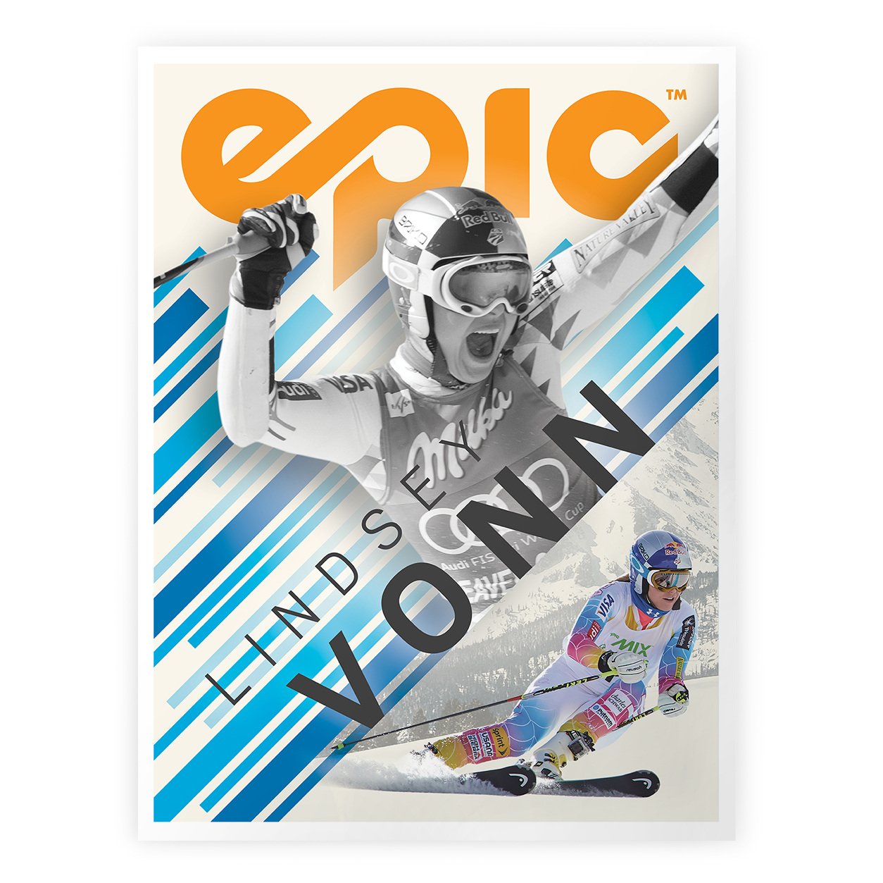 Lindsey Vonn Poster - David Nardone