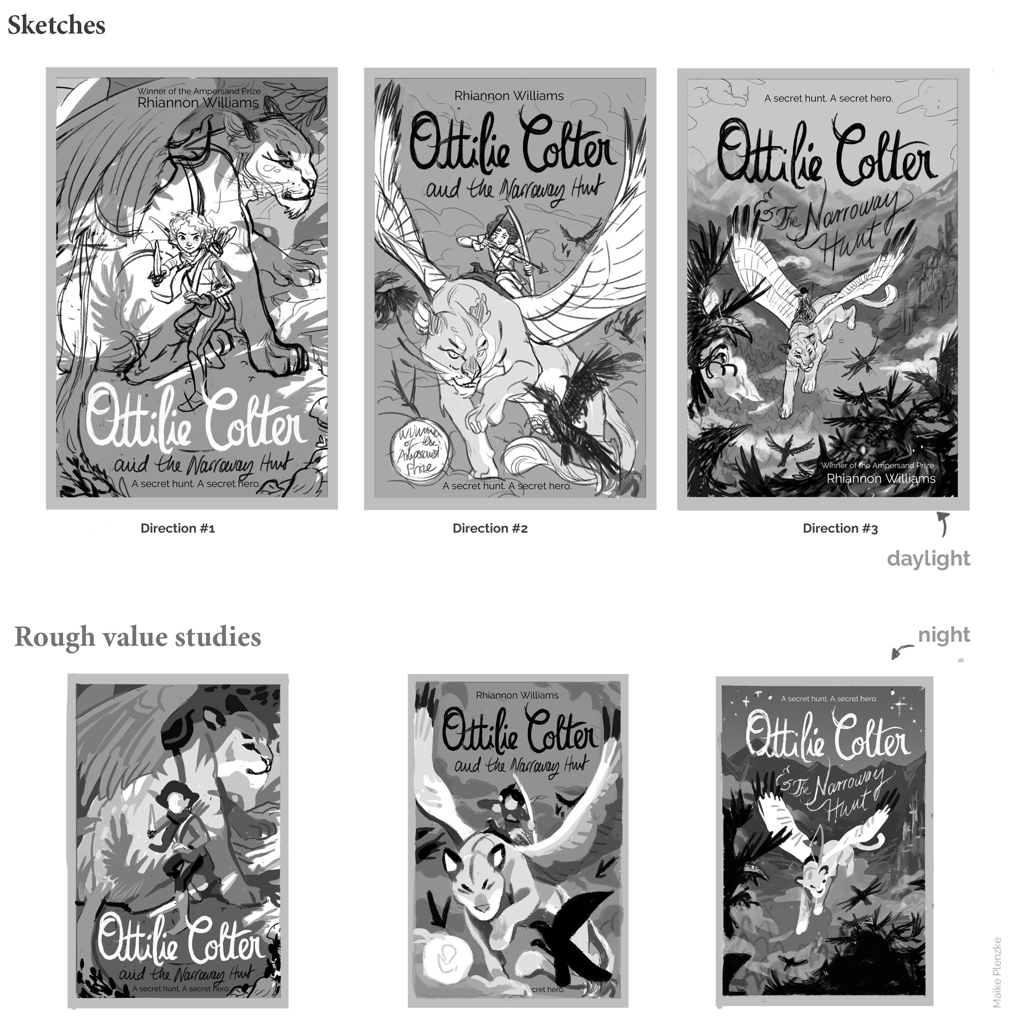 The Narroway Trilogy (Hardie Grant Egmont) - Maike Plenzke Illustration