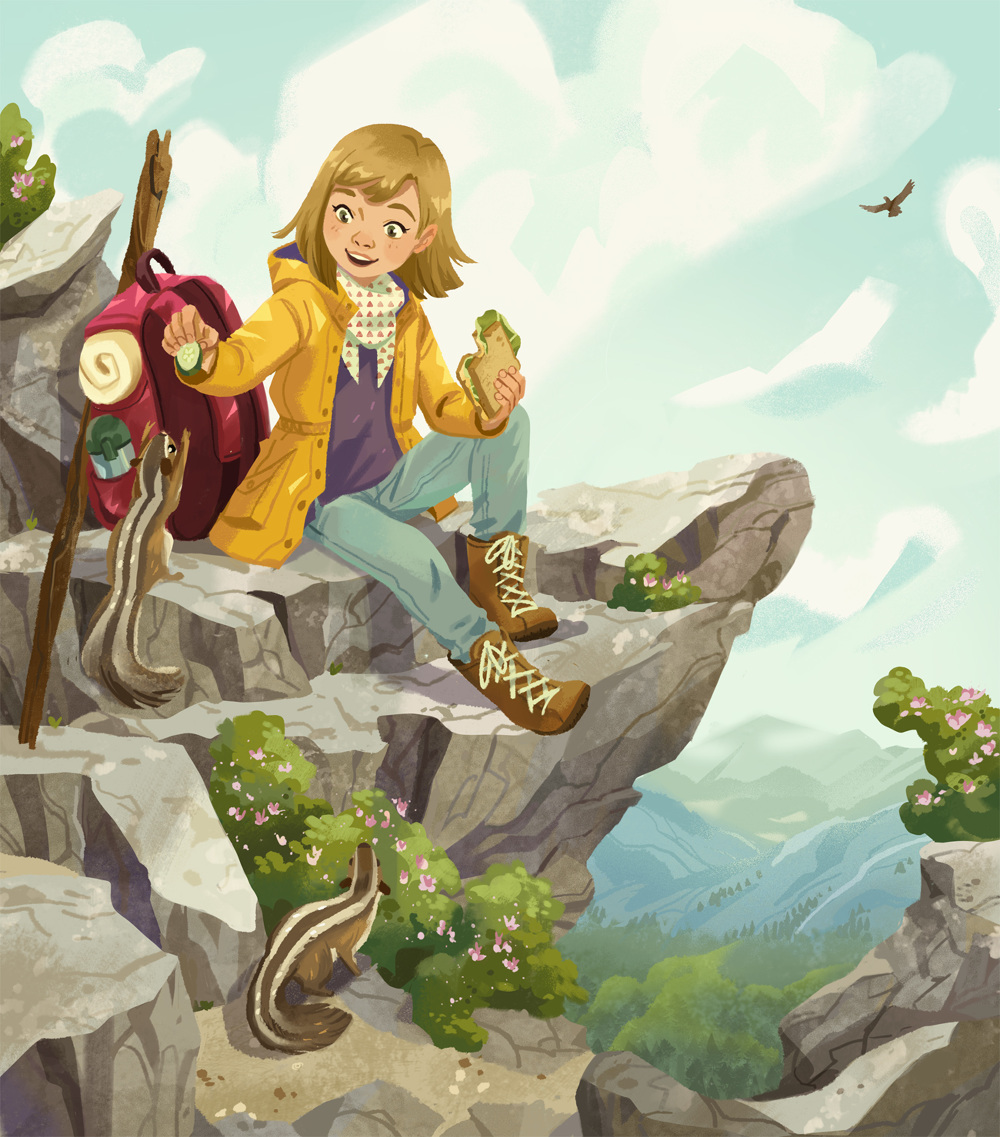 Victoria and the Valiant Adventure - Maike Plenzke Illustration