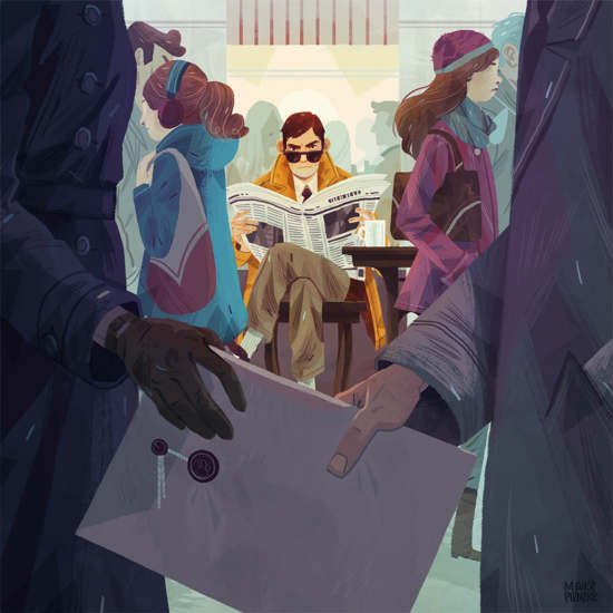 Ten Paces and Draw - Maike Plenzke Illustration