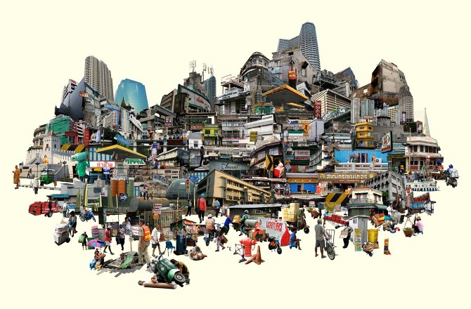 Urban Collages - MIRADAS URBANAS