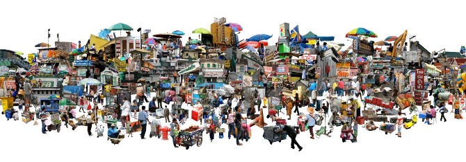 Urban Collages - MIRADAS URBANAS