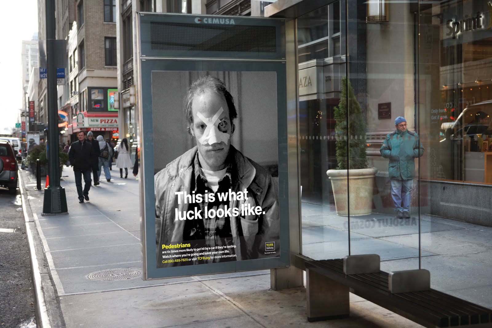 Texting and Walking PSA - Josten Dooley Design