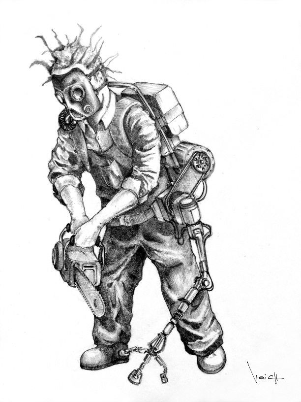 traditional drawings - art of veich