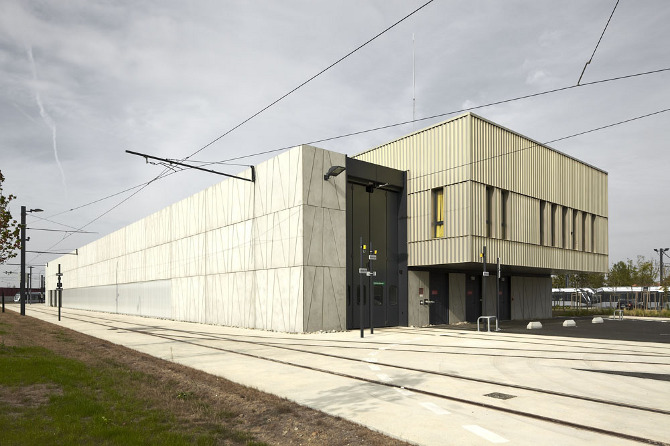 centre de maintenance du tramway - IGLU STUDIO