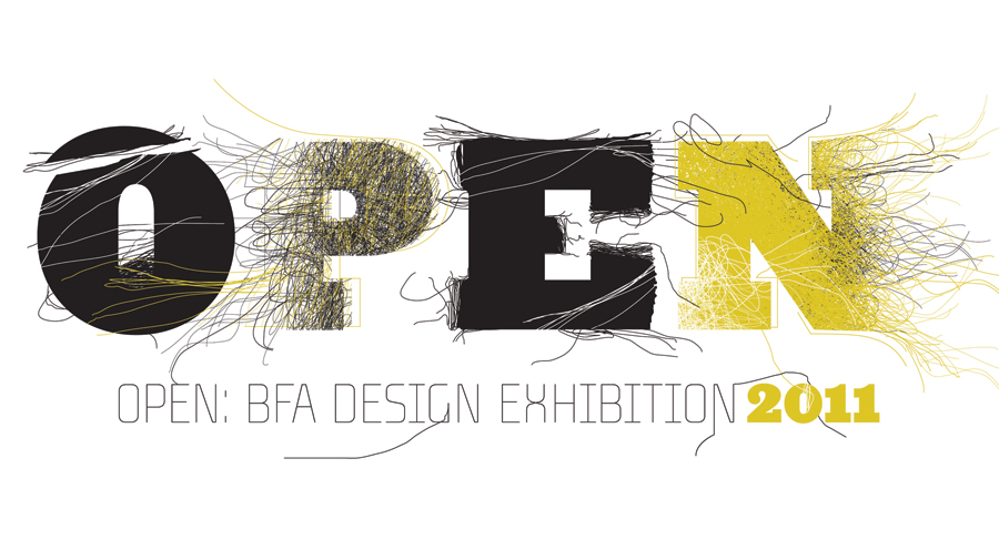 OPEN Exhibition Event Brand Unfolding Terrain - ADCMW Annual Show