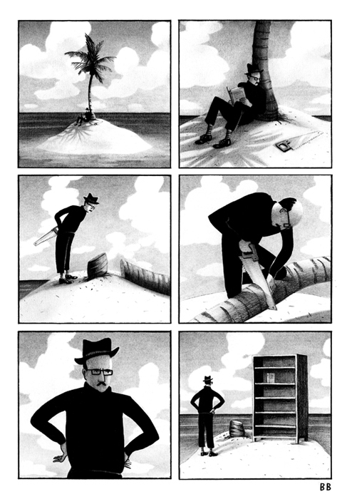 Marcel's Appendix - Bill Bragg Illustration