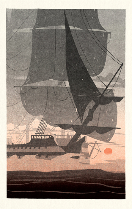 Herman Melville's Shorter Fiction - Bill Bragg Illustration