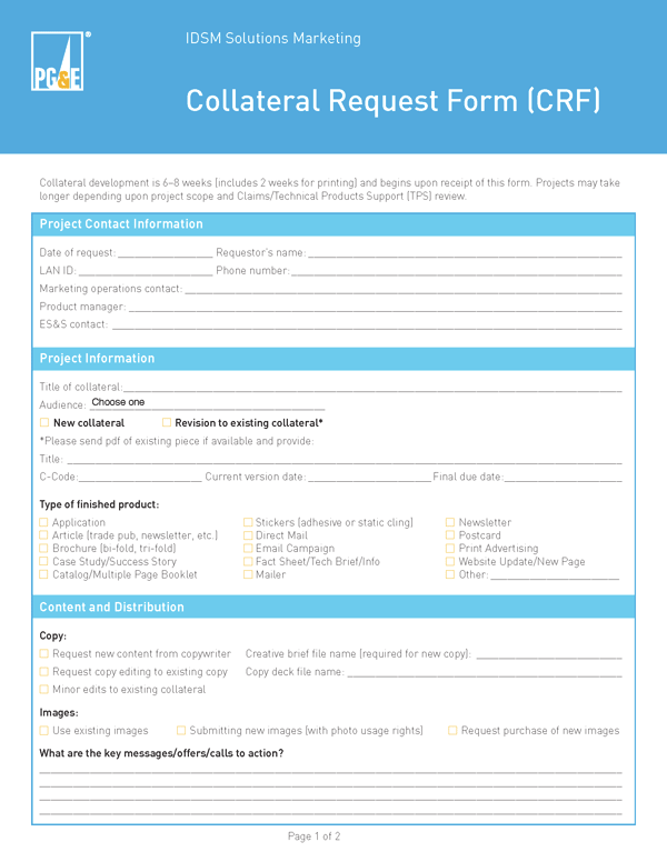 PG&E Interactive Forms - Laura Jean D'Eliseo
