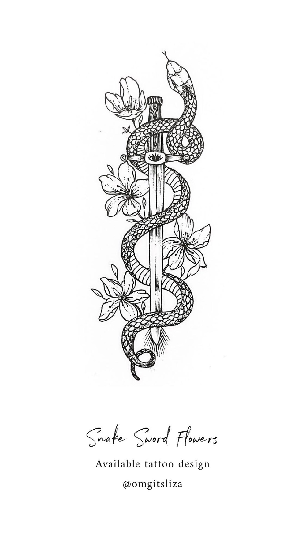 Tattoo designs - Liza Sie' Portfolio