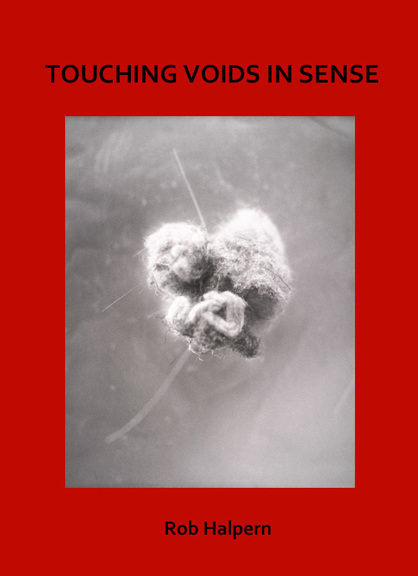 Rob Halpern - Touching Voids in Sense - Veer Books