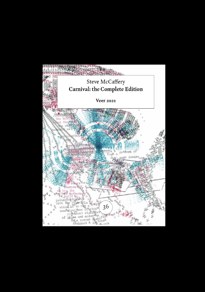 Steve McCaffery - Carnival - Veer Books