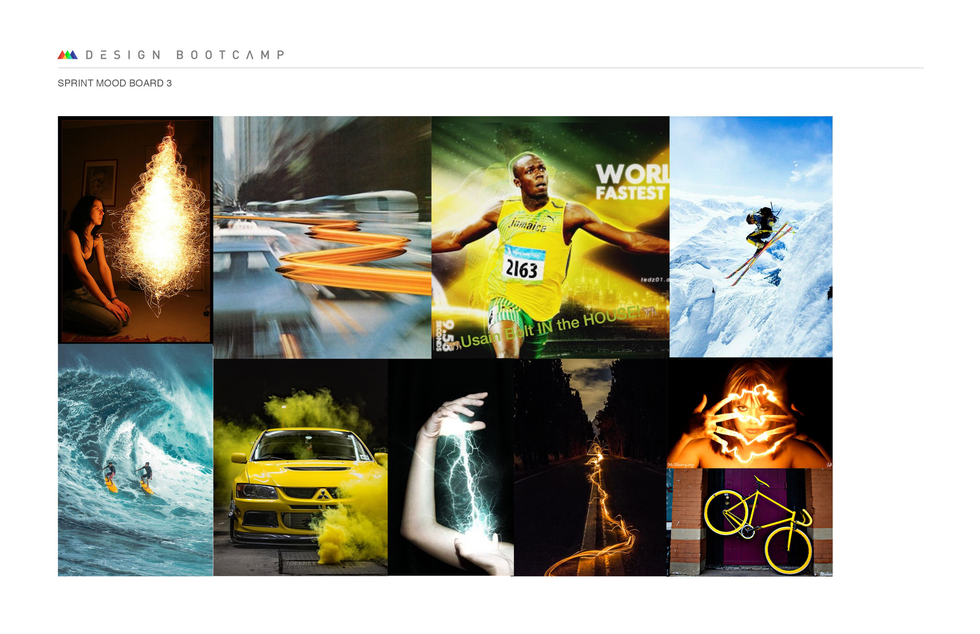 Sprint Mood Boards - Student Work - kimpassmore