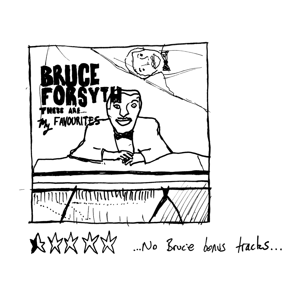 Bruce Forsyth Album Review - shillustrations