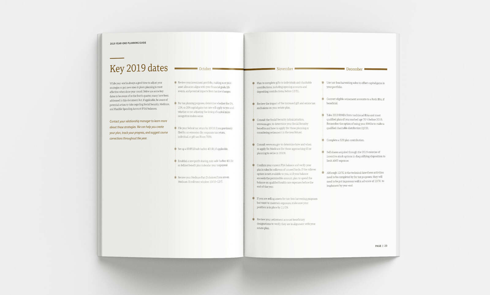 Year End Planning Guides - Gilly Creative • Scott Gilson • Gilly ...