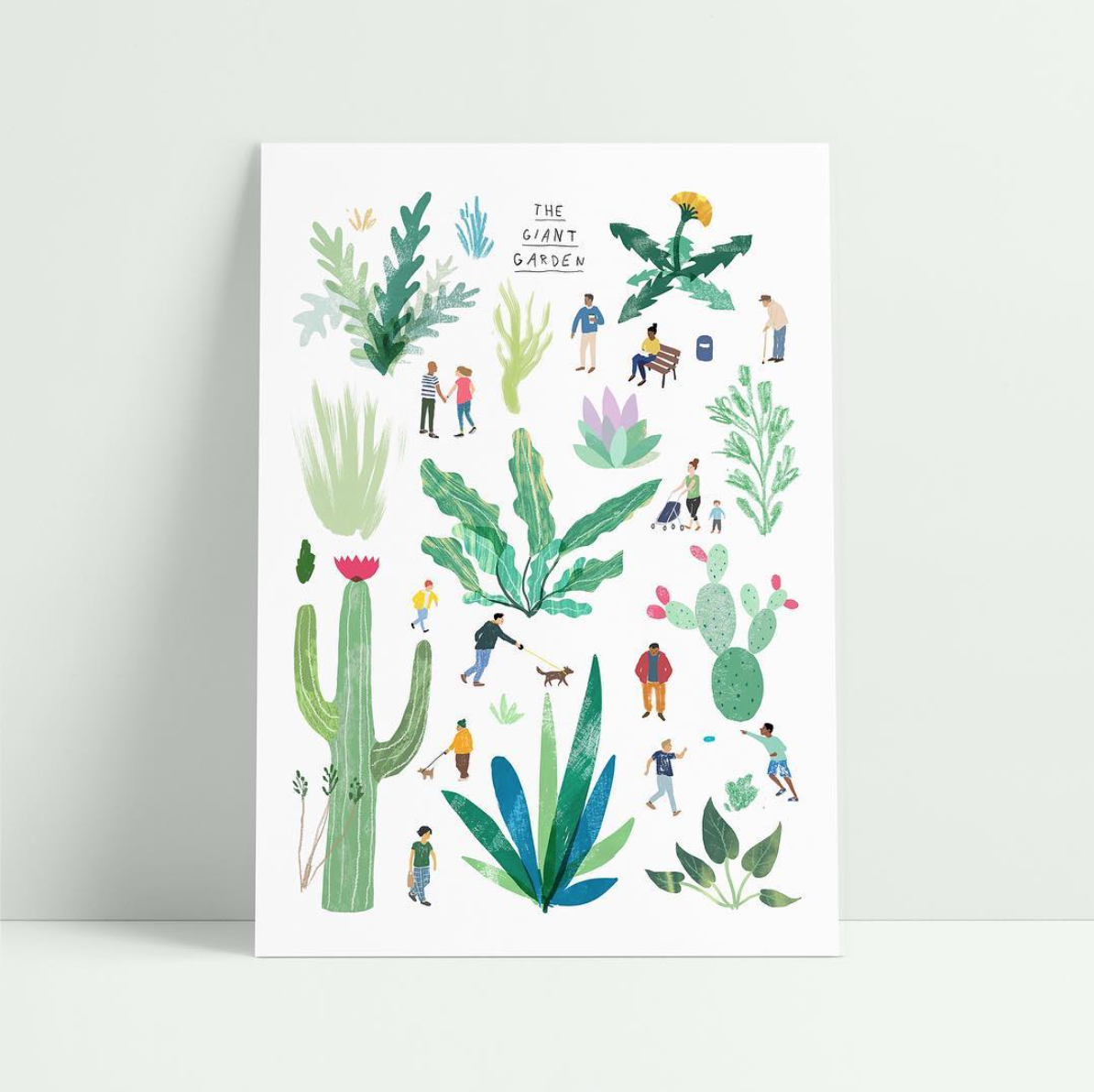 The Giant Garden - Catherine Pape Illustration