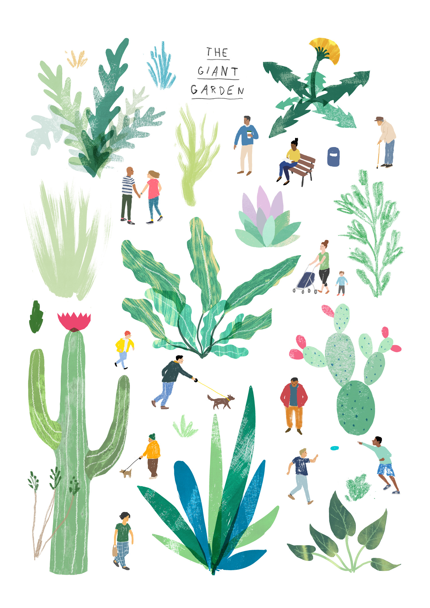 The Giant Garden - Catherine Pape Illustration
