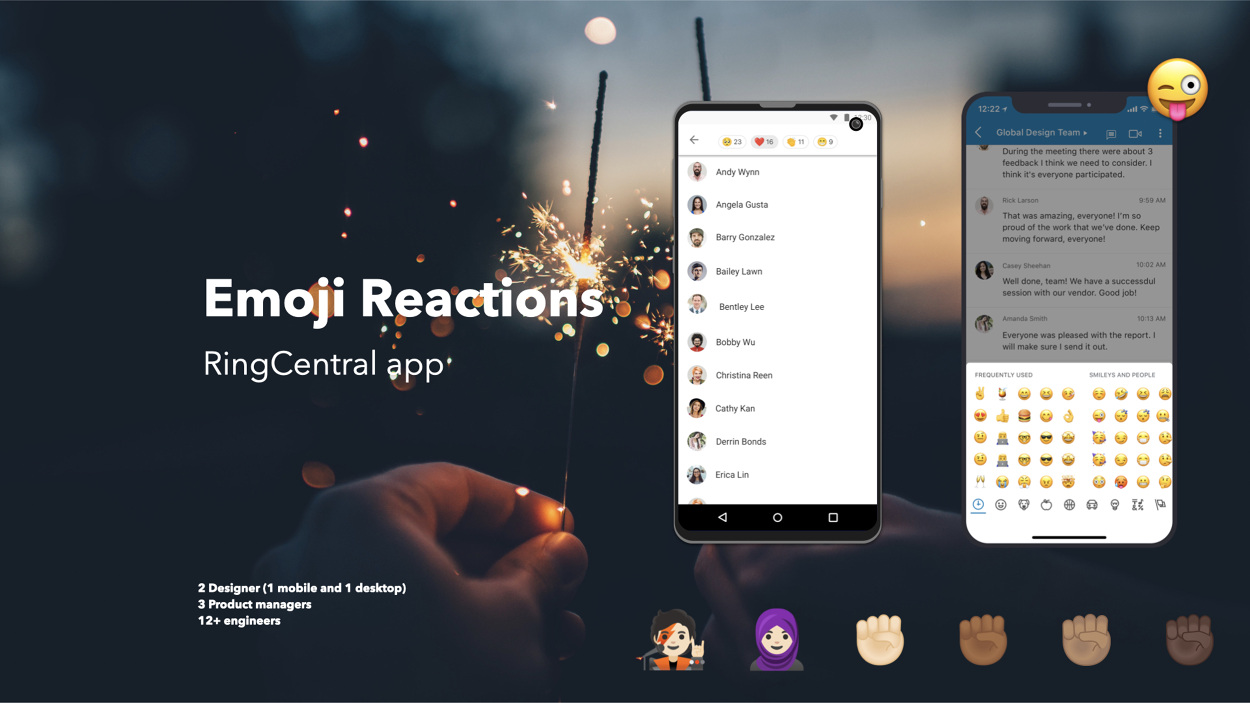 Emoji Reactions Case Study - Tejay's Workshop
