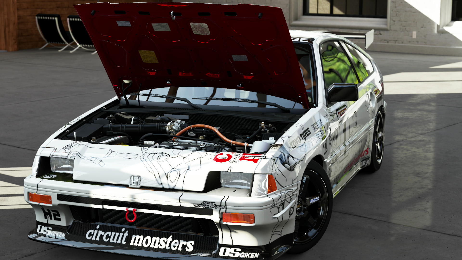 Circuit Monsters CRX - Livery - StylerDesign - Graphic Designer