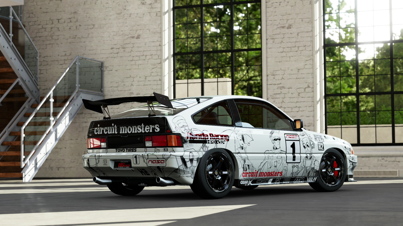 Circuit Monsters CRX - Livery - StylerDesign - Graphic Designer