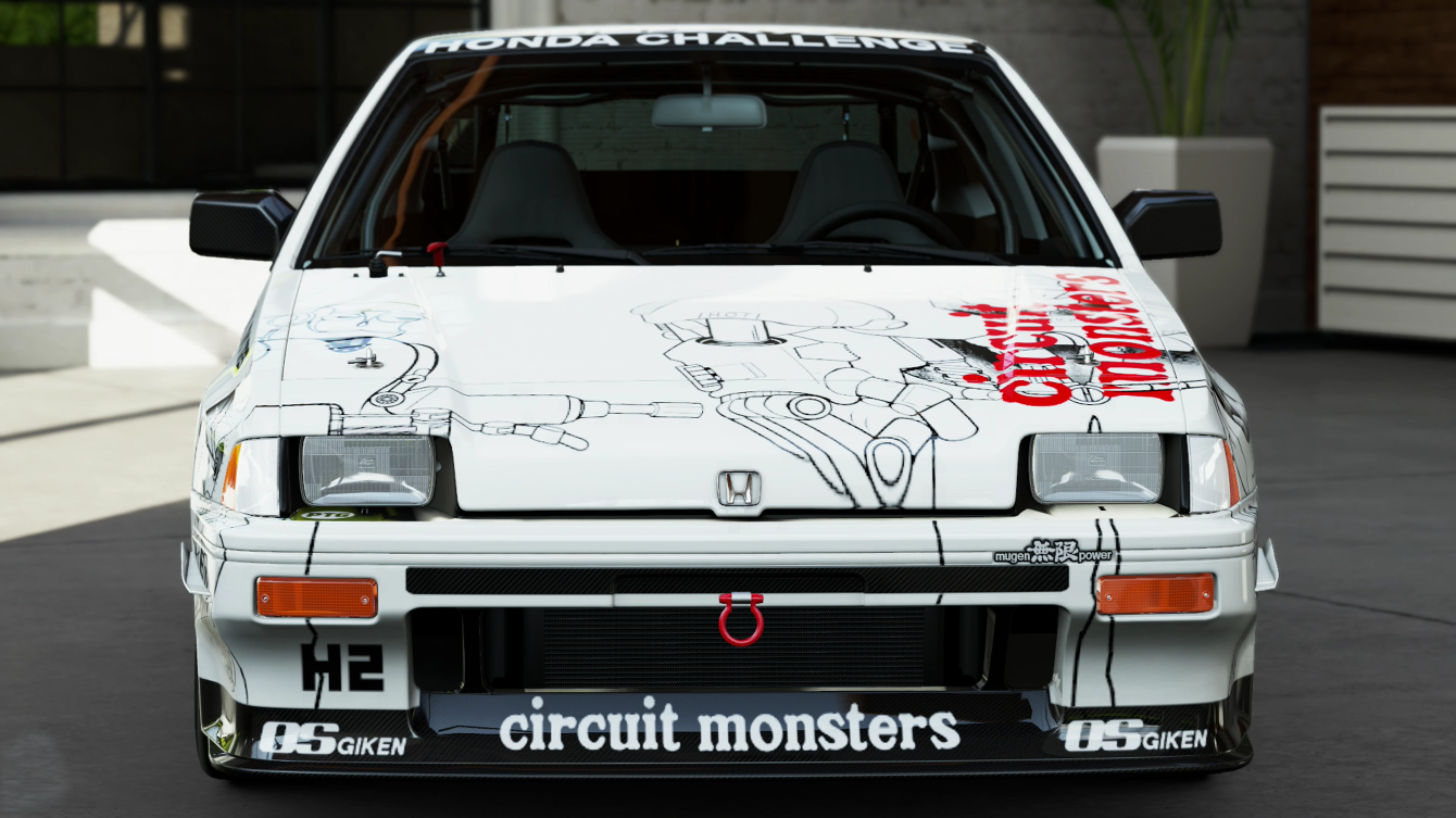 Circuit Monsters CRX - Livery - StylerDesign - Graphic Designer