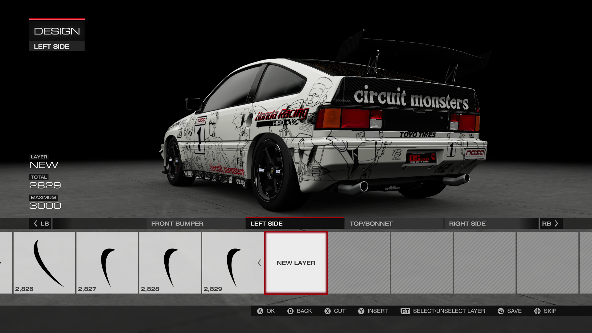 Circuit Monsters CRX - Livery - StylerDesign - Graphic Designer