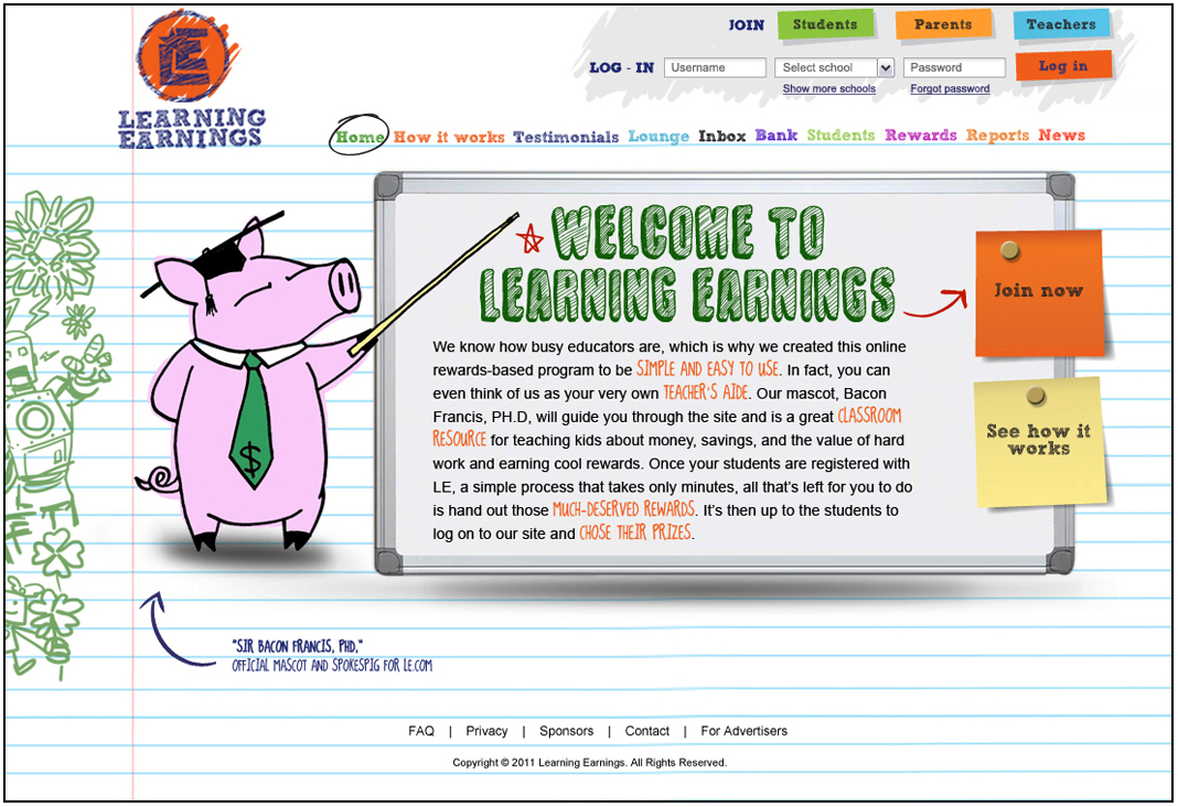 LEARNING EARNINGS - stevenlblockcreative