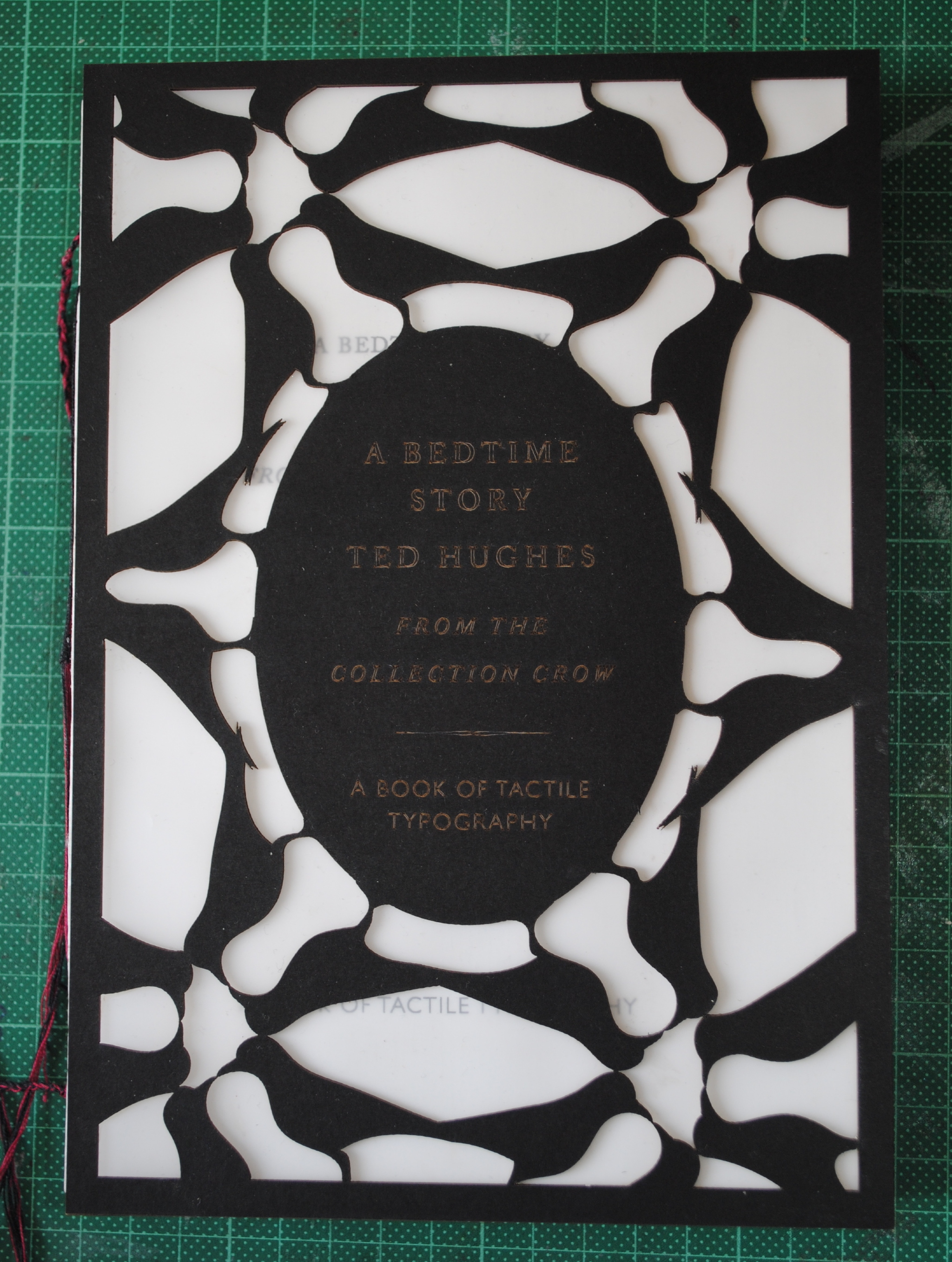 A Bedtime Story - A Book of Tactile Typography - Emily England
