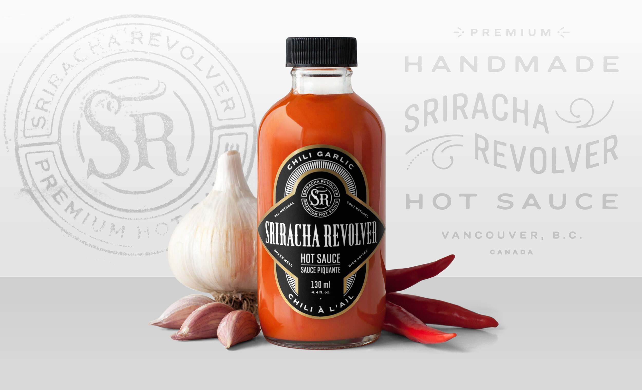 Sriracha Revolver - Pretty/Ugly Design - Graphic Designer Ben Didier