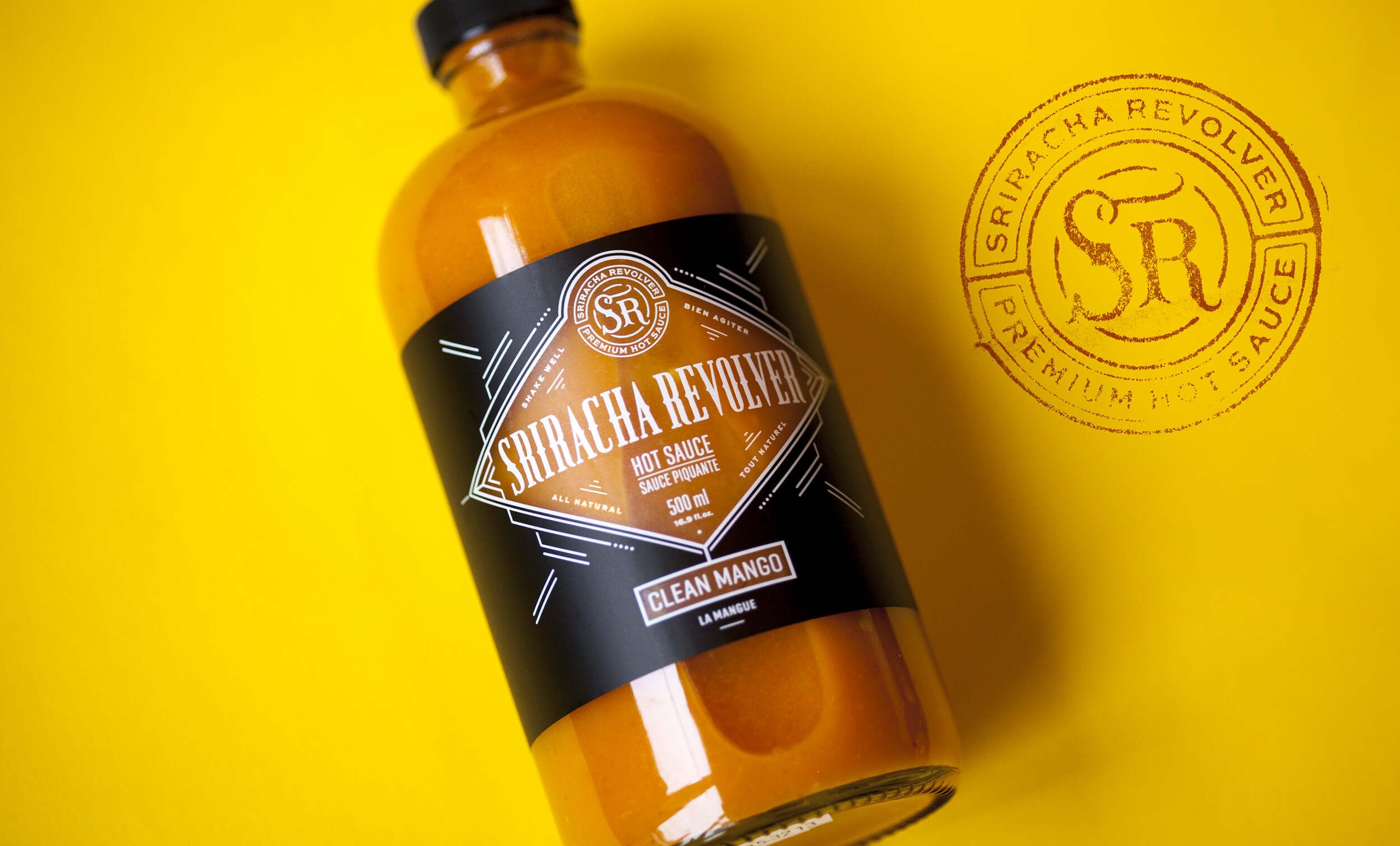 Sriracha Revolver - Pretty/Ugly Design - Graphic Designer Ben Didier