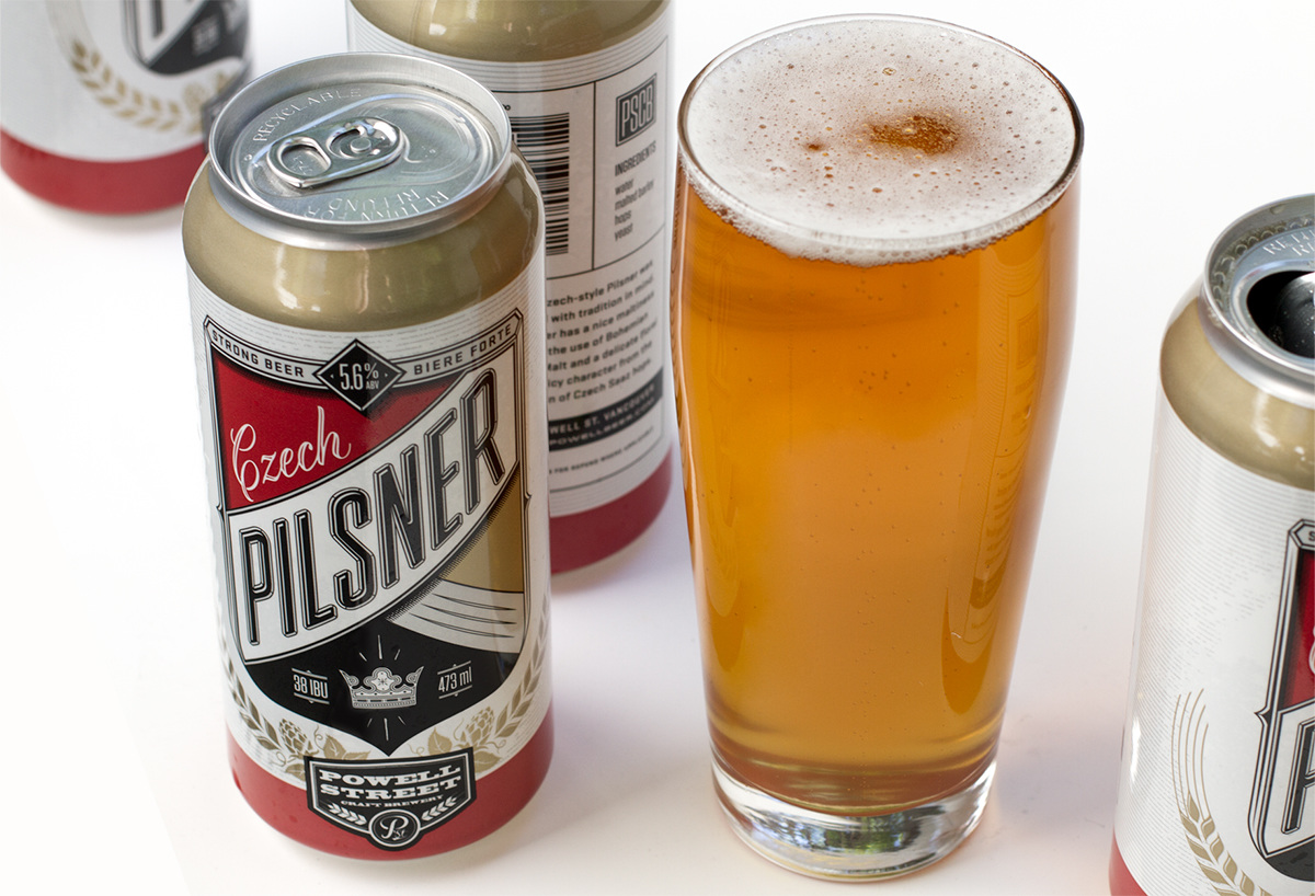 PSCB Czech Pilsner - Pretty/Ugly Design - Graphic Designer Ben Didier